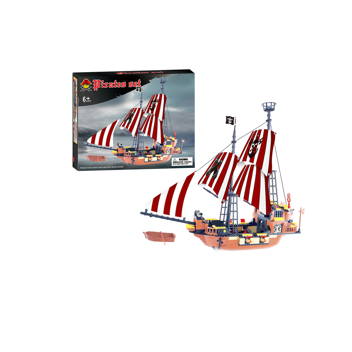 Pirate Ship Building Block Toy Sets For Sale – The Toy Stores